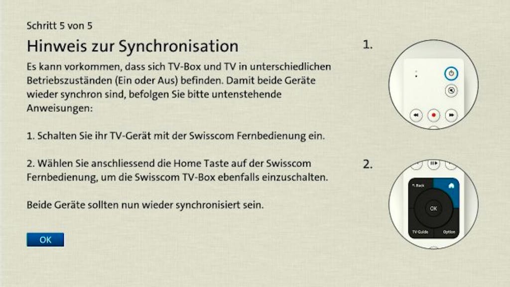 Swisscom TV: Nur noch eine Fernbedienung