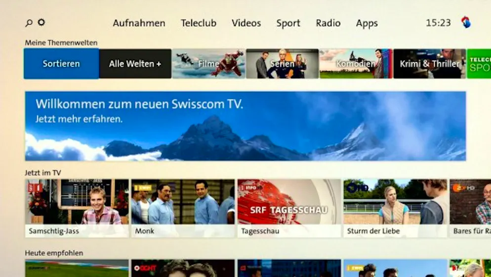 Swisscom TV Update: Das müssen Sie wissen