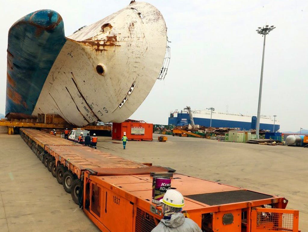 L'«Amoco Cadiz» s'échouait au large des côtes bretonnes