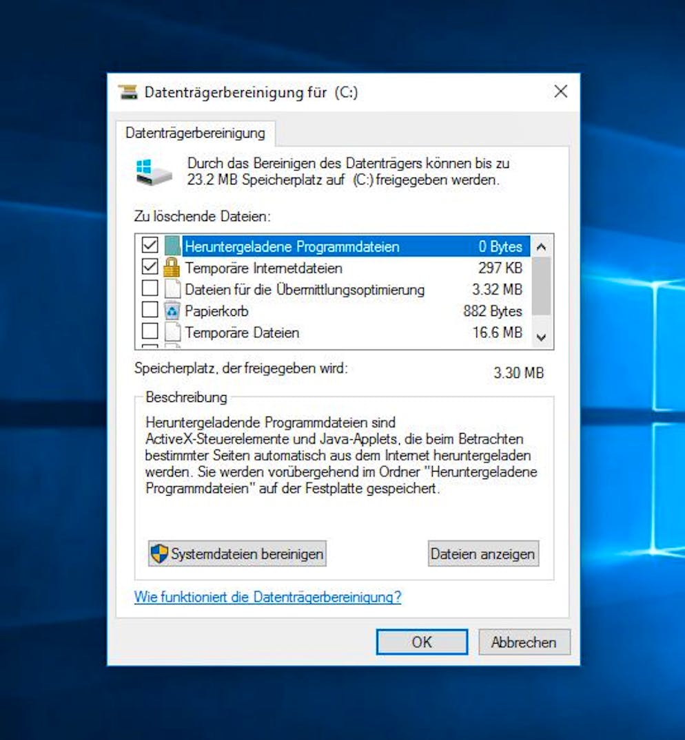 Zehn schnelle Tipps für mehr Ordnung auf Ihrem Windows-PC