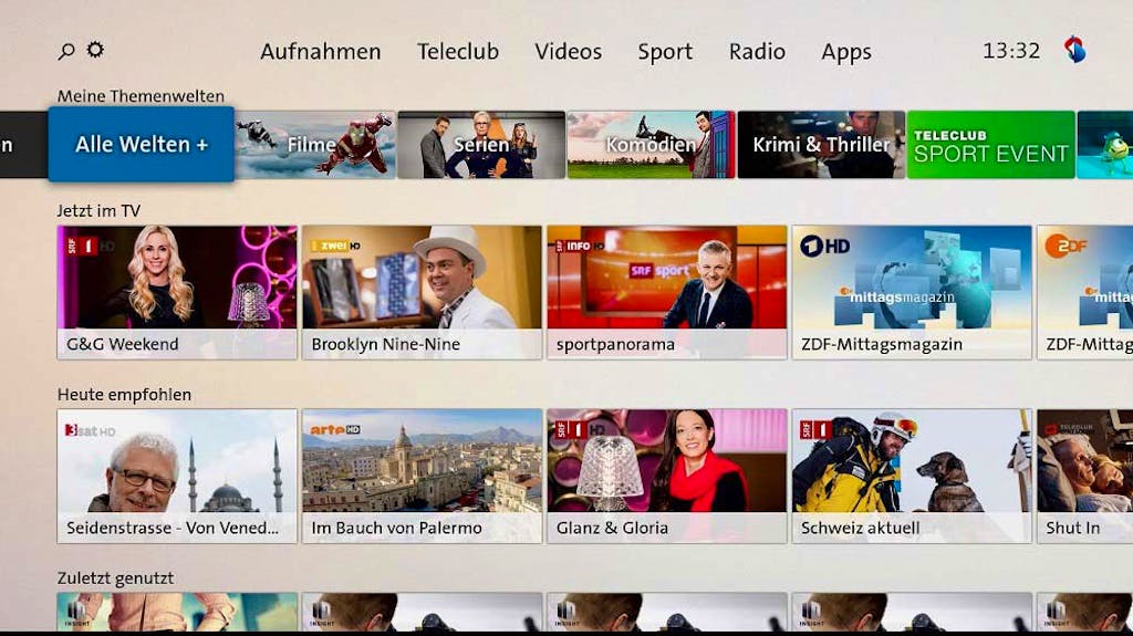 Wie Sie auf Swisscom TV einfacher finden, was zu Ihnen passt