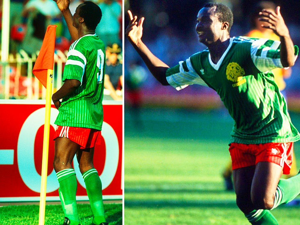 Noch 7 Tage. Roger Milla – Der mit der Eckfahne tanzt.