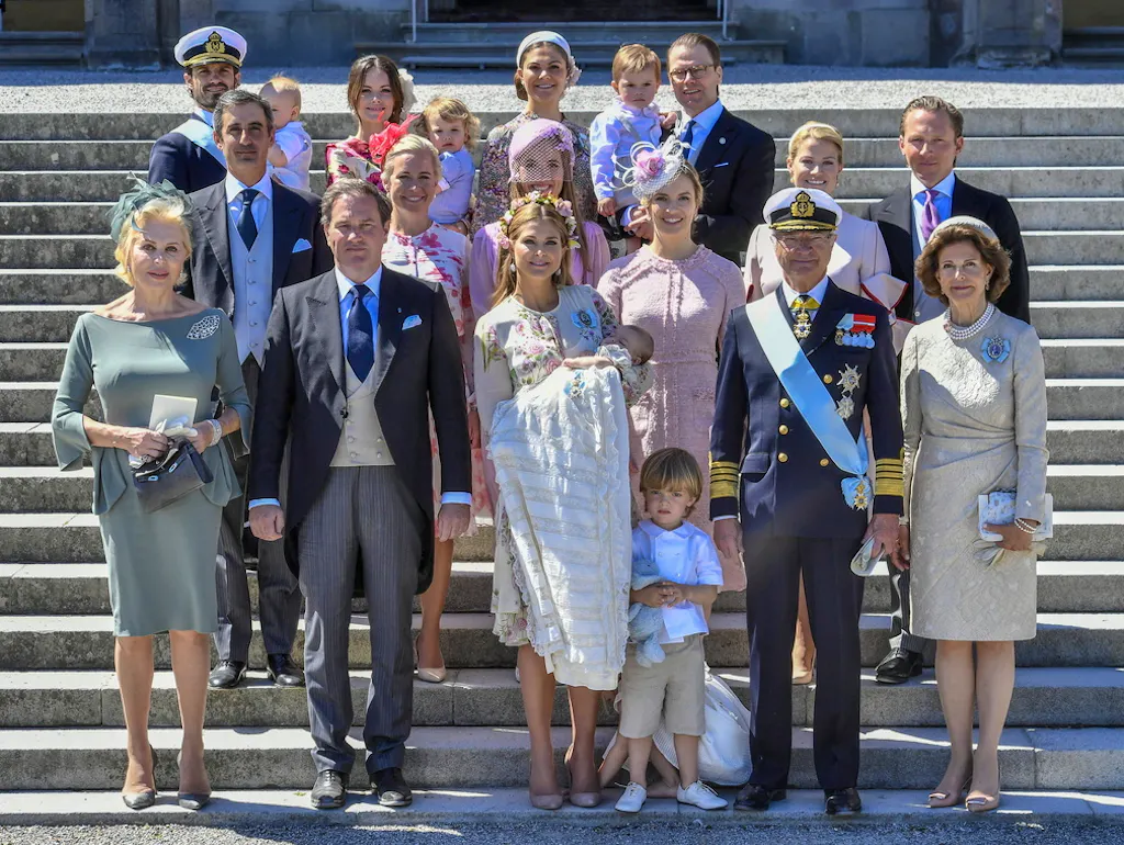 Schwedische Prinzessin Adrienne getauft