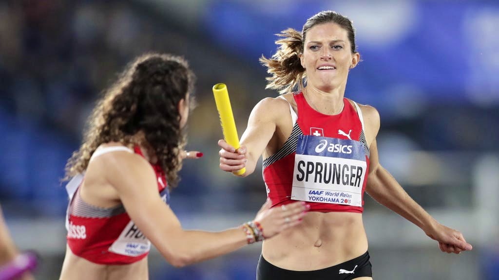 Die 4x100m-Staffel der Frauen sprintet auf Rang 4 und verpasst das Podest