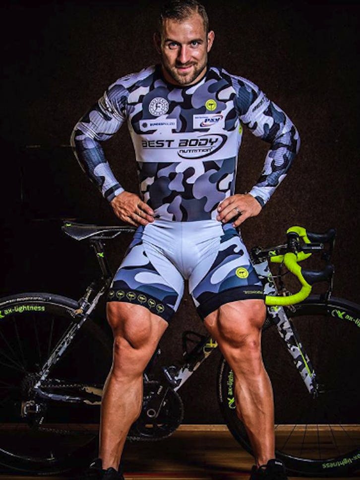 Robert Förstemann. Dieser Bahnradfahrer lässt schon mal Ketten sprengen.