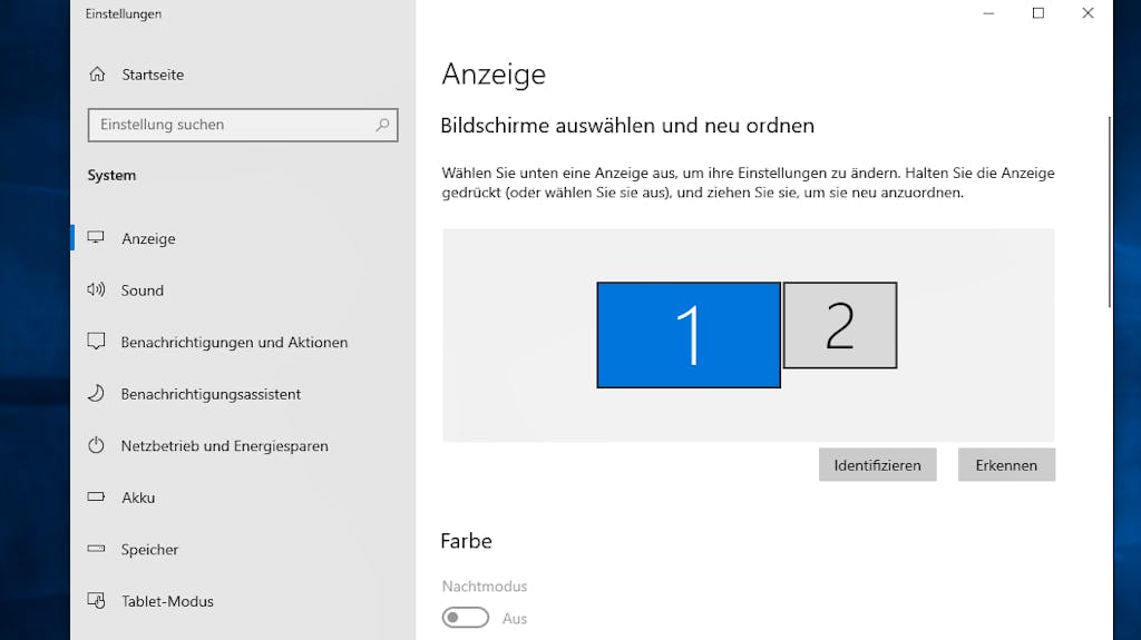 Externe Monitore richtig verbinden und einstellen
