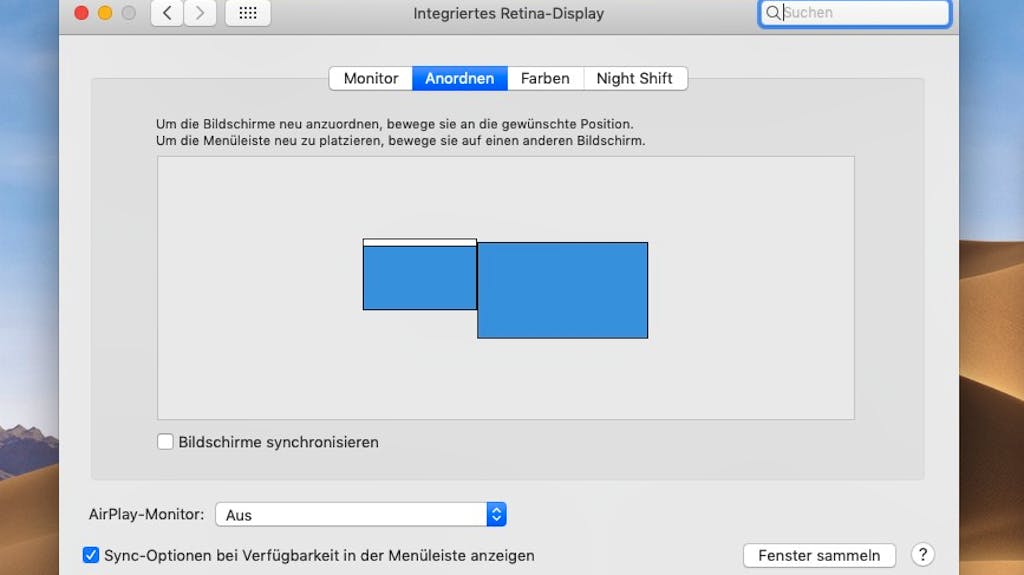 Externe Monitore richtig verbinden und einstellen