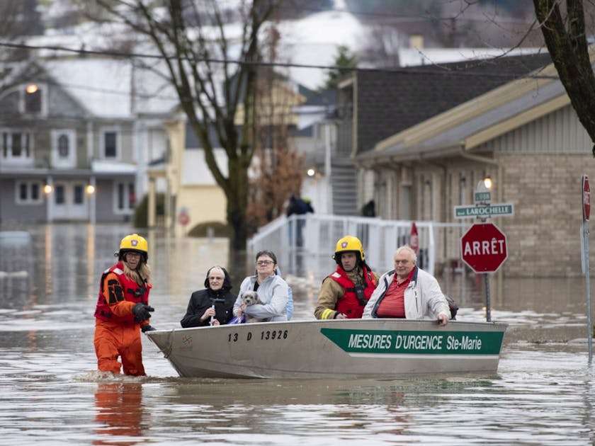Canada: Les inondations s'étendent au Québec | blue News