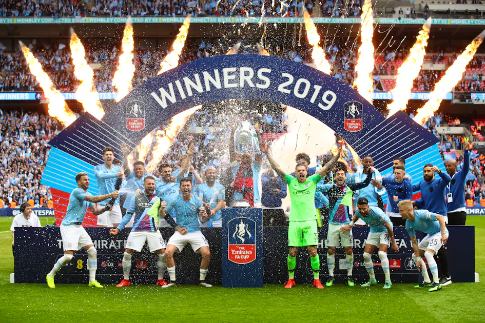 England: Man City mit historischem Triple – 6:0 im FA-Cup-Finale | blue ...
