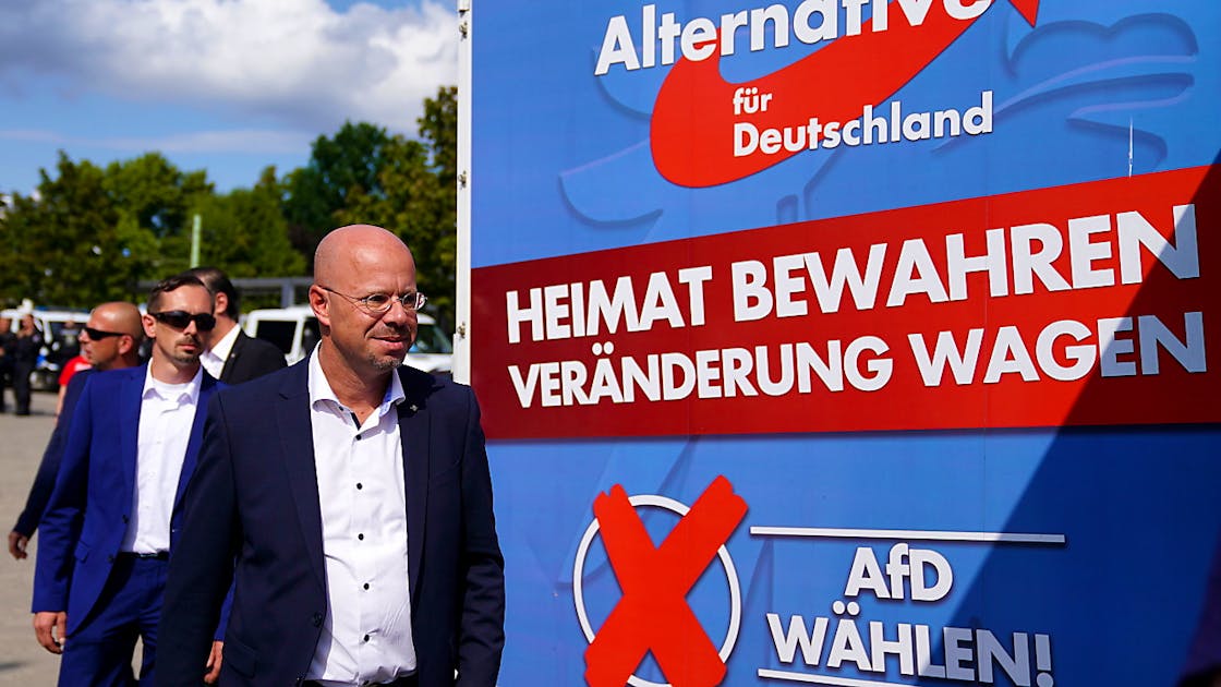 Deutschland. Aufwind für die AfD im Osten Deutschlands.