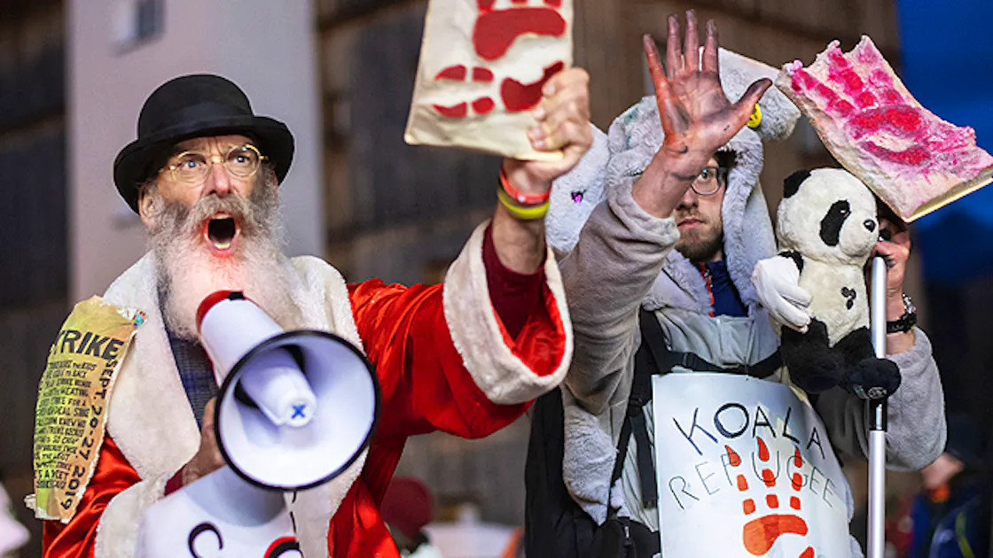 WEF 2020: Les activistes anti-WEF ont donné de la voix | blue News