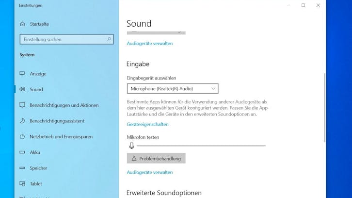 Sprachrekorder-App. Wie Sie Audio bei Windows 10 aufnehmen.