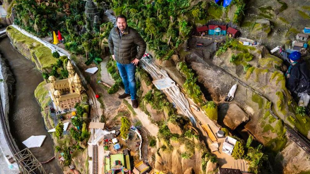 Hier entsteht die grösste Modelleisenbahn der Welt