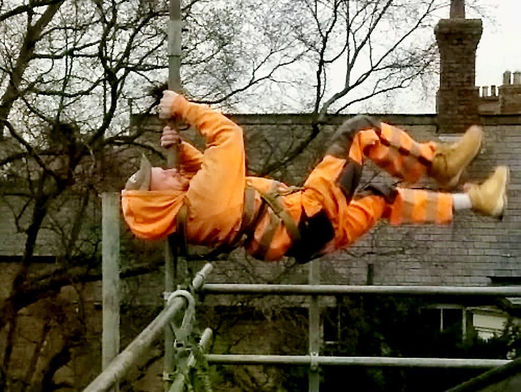 Voici l’échafaudeur le plus fougueux au monde