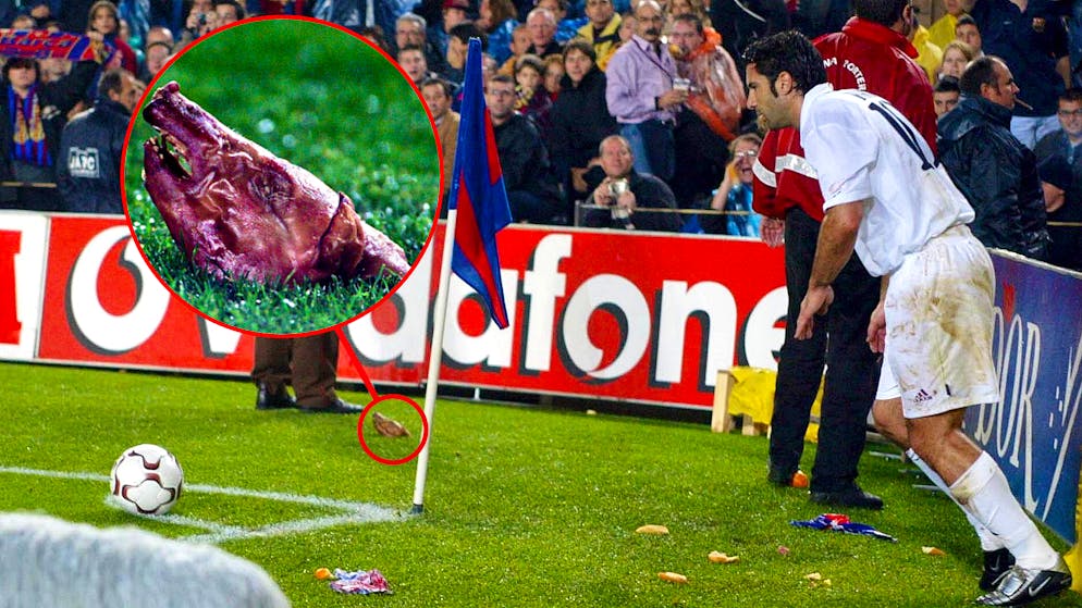 Die Sache mit dem Schweinekopf. Figo äussert sich zu seinem Wechsel von ...