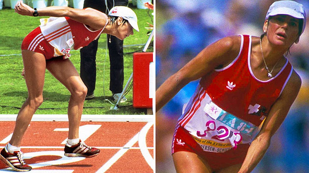 Olympia 1984. Gaby Andersen-Schiess' unvergessener Zieleinlauf in Los ...