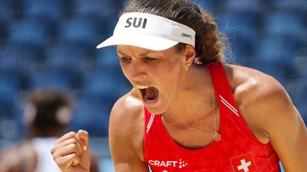 Beachvolley. Anouk Vergé-Dépré et Marco Krattiger honorés.