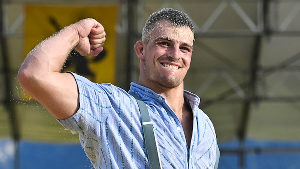 Schwingen. Samuel Giger – jung, und doch reifer geworden.