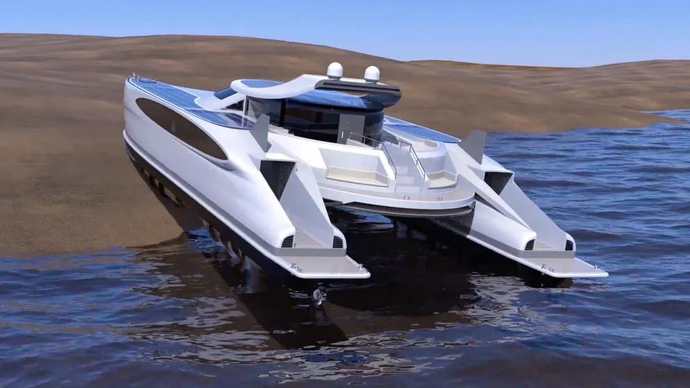 Veicolo innovativo: Questo catamarano viaggia anche sulla terraferma ...