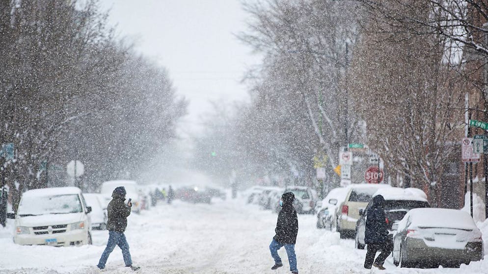 Tempête aux Etats-Unis. Washington est sous la neige | blue News