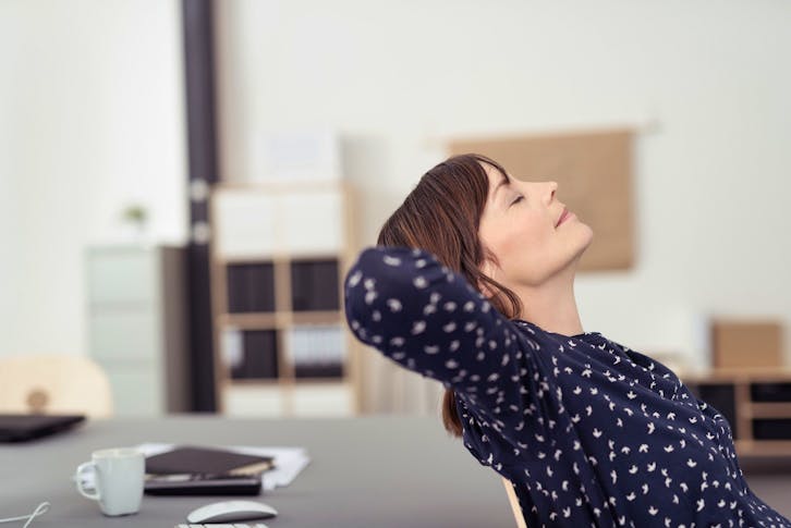 Epuisé au travail?. Une micro-pause s'impose! | blue News
