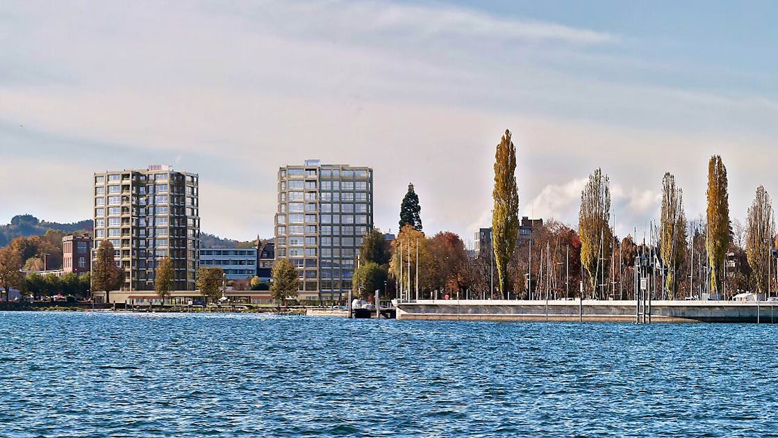Bauprojekt: Wohntürme am See – Arbon verfolgt Projekt «Riva» weiter ...
