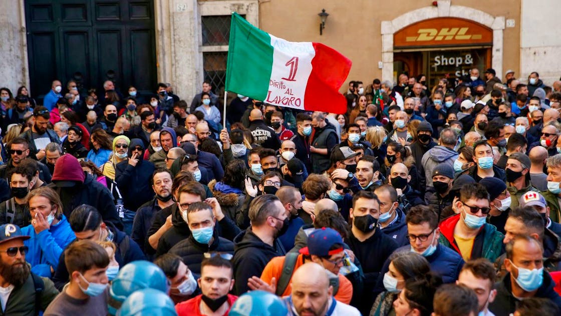 Italien: Warnungen und Proteste trotz verbesserter Corona-Lage in ...