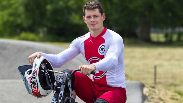 Rad BMX. Erster Schweizer Weltcupsieg durch Simon Marquart.