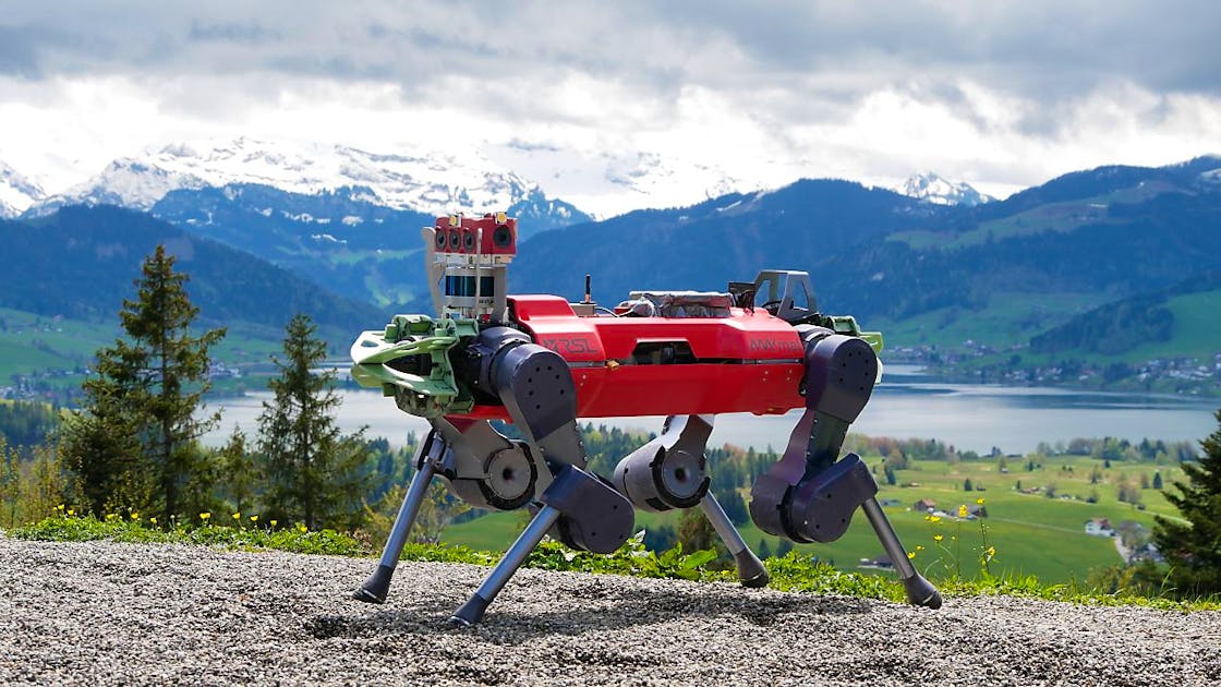 Robotik: ETH-Roboter erwandert den Etzel am Zürichsee erstaunlich ...