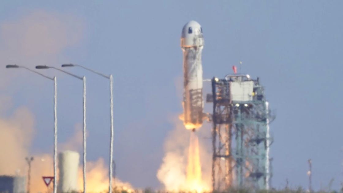 Turismo spaziale: Per la New Shepard di Bezos quarto volo con ...