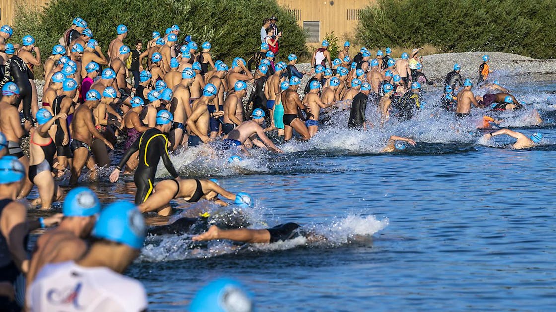Conditions de rêve: Un millier de nageurs pour la 6ème Traversée du lac ...