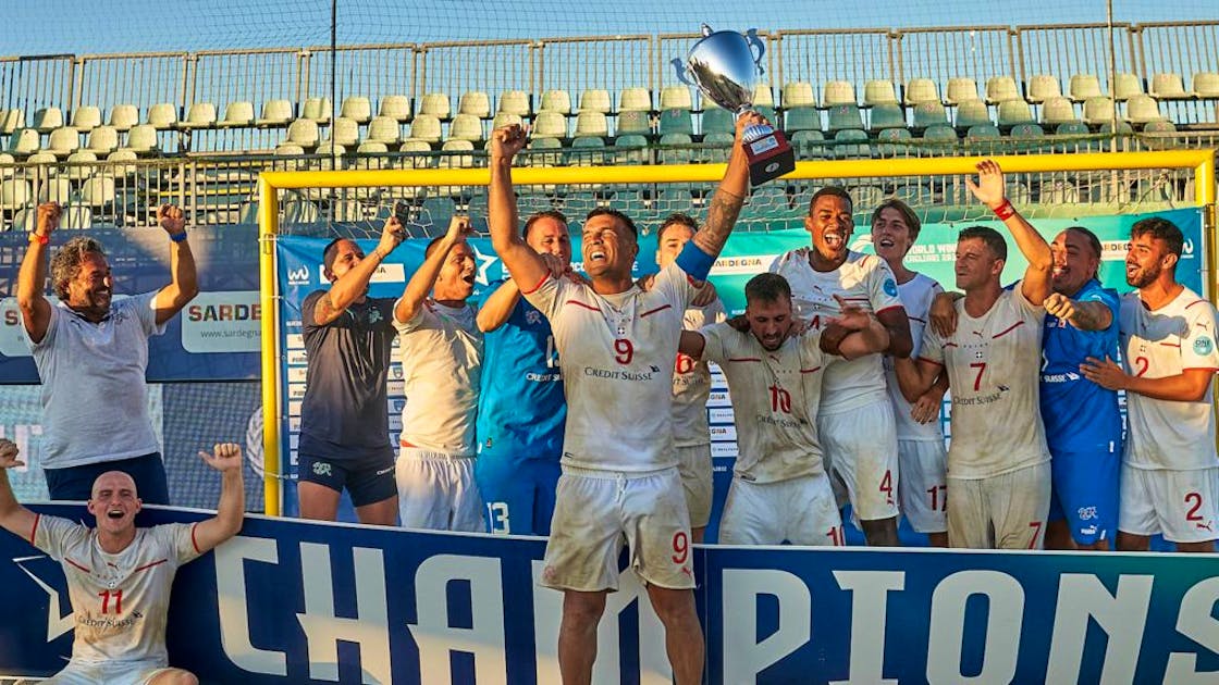 Schweiz ist Beach-Soccer-Europameister: MVP Noel Ott nach dem Coup ...