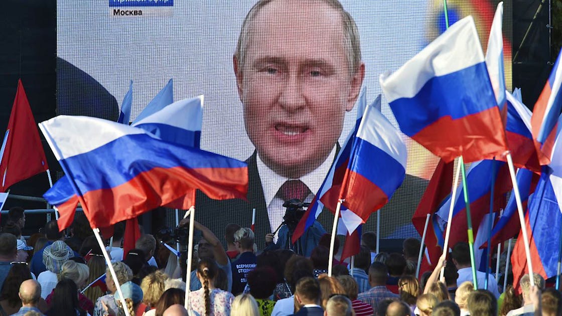 Célébration de l'annexion: «La victoire sera à nous!» assure Poutine ...