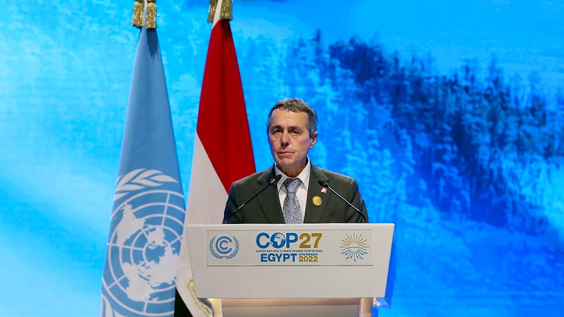 COP27: Cassis «Nous ne pouvons pas rester inactifs» | blue News