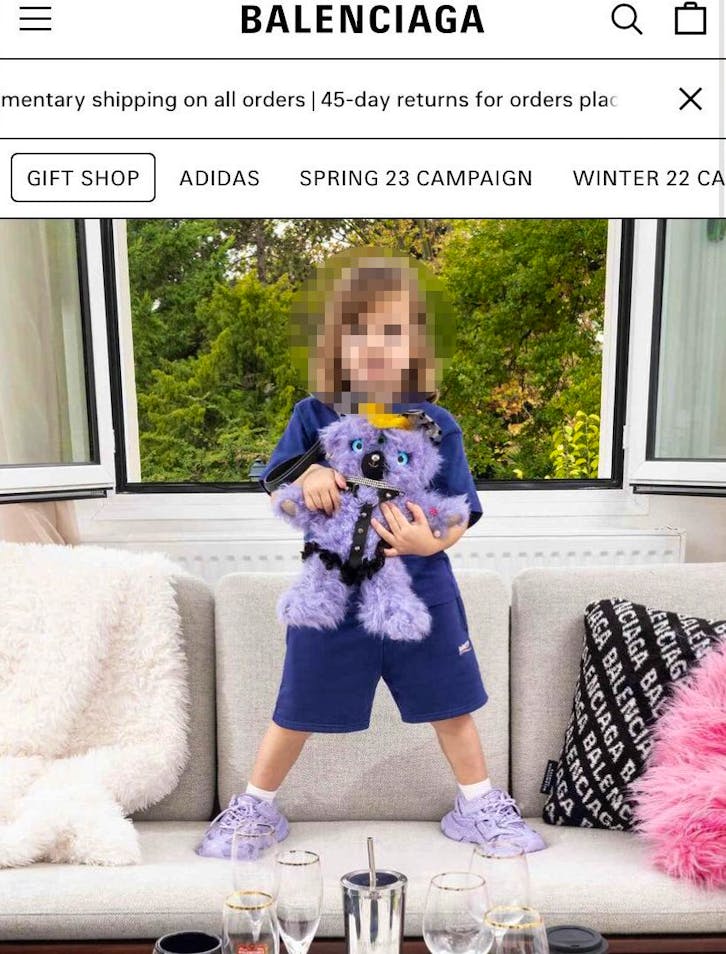 Fetisch Teddys Und Kinderporno Balenciaga Muss Sich Für Skandal