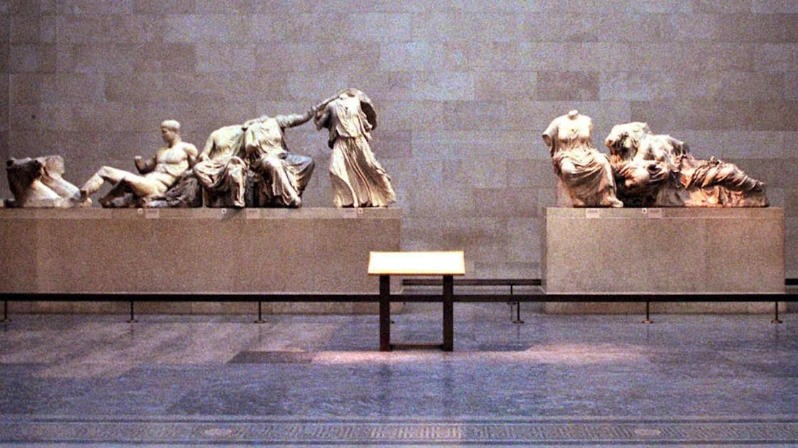 «Elles appartiennent ici au Royaume-Uni»: Londres exclut un retour des frises du Parthénon en ...