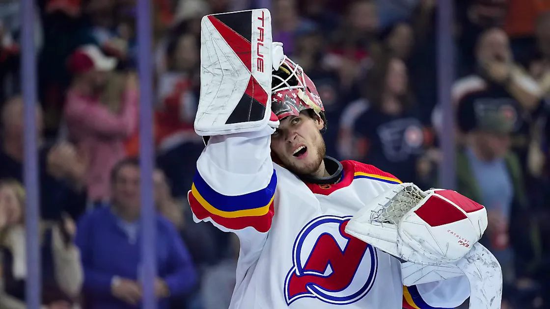 New Jersey auf Rekordkurs: Fünfter Sieg im fünften Spiel für Goalie ...