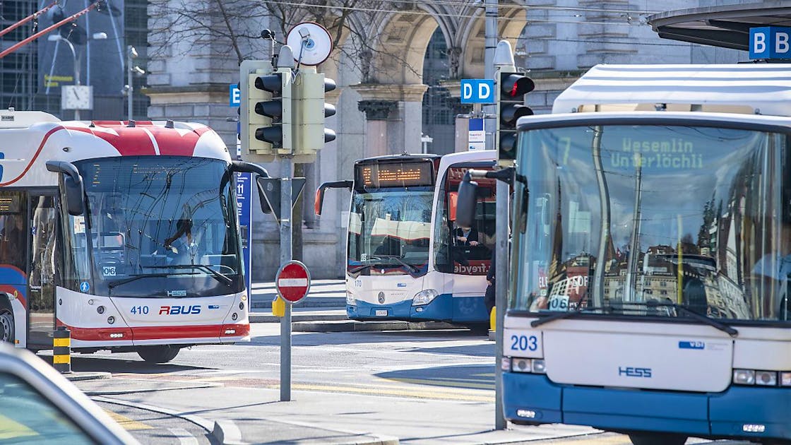 Öffentlicher Verkehr: Zahlreiche neue Buslinien im Raum Luzern geplant ...