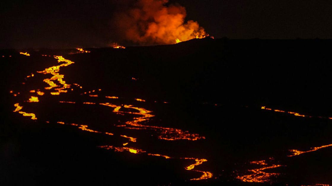 Vulkane: Hawaii setzt nach Ausbruch von Vulkan Mauna Loa Nationalgarde ...