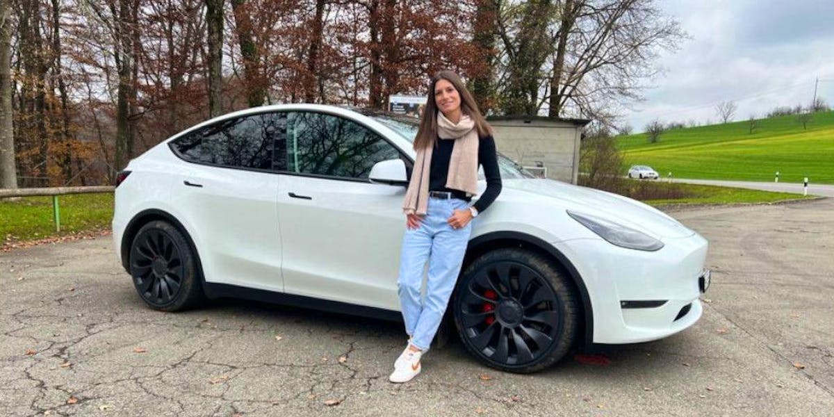 Cyndie testet: Tesla Model Y Performance | blue News