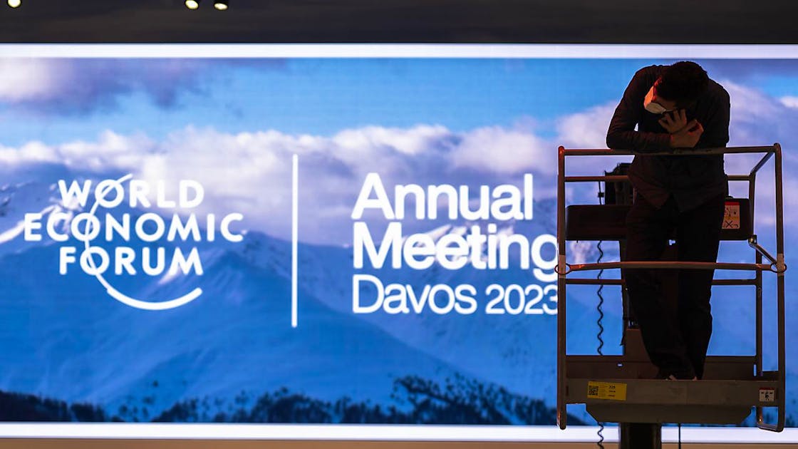 Davos: Le WEF démarre en douceur mais déjà des rendez-vous pour la ...