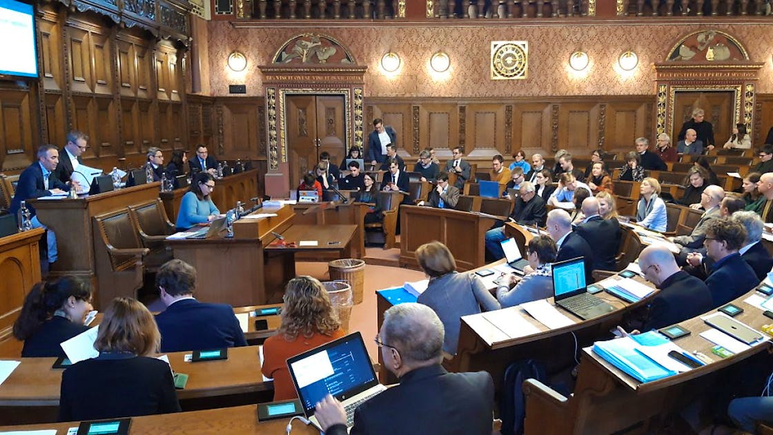 Grosser Rat BS: Online abstimmen wird im Basler Grossen Rat in ...