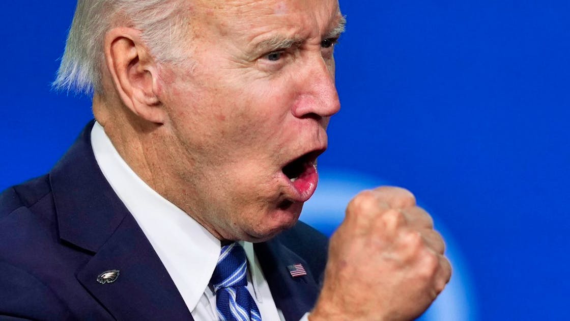 Laut Arzt «gesund» und «kraftvoll»: Biden hustet, räuspert sich oft und ...