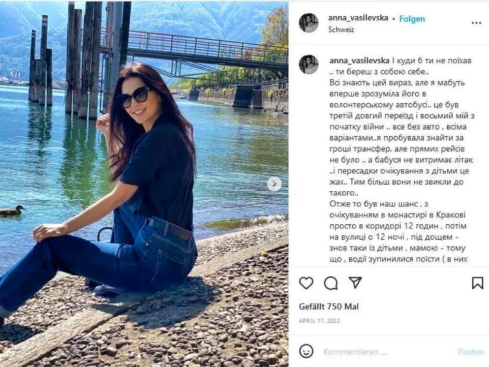 Rifugiata in Ticino: Una top model ucraina a Bodio: «Nei sogni sento le ...