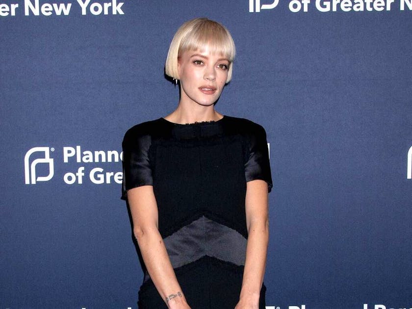 Confessione shock: Lily Allen: «Se non avessi smesso di bere, sarei già ...