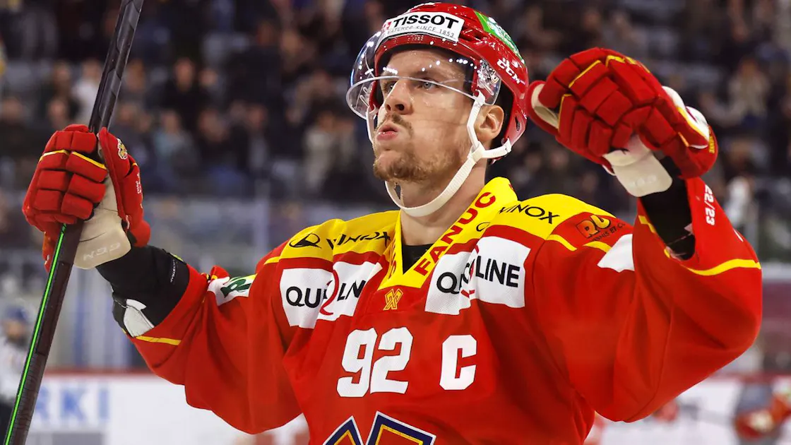 Gaëtan Haas, l'hydrogène du HC Bienne | blue News