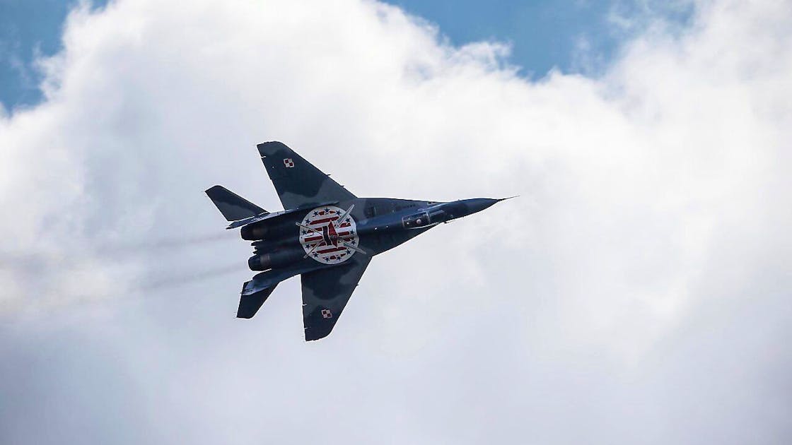 La Polonia ha consegnato finora una decina di Mig-29 all'Ucraina | blue ...