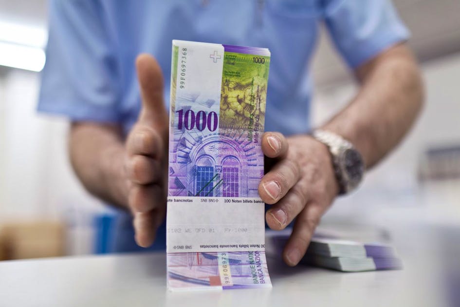 Wertaufbewahrung: Die 1000-Franken-Note ist weiterhin sehr beliebt ...