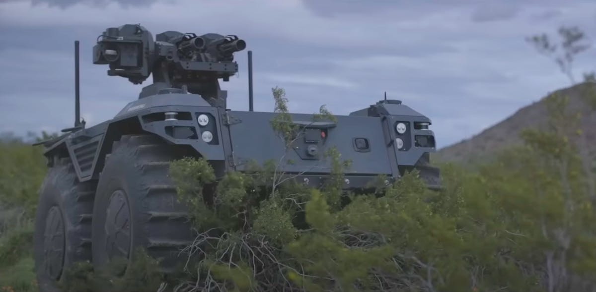 Mission Master CXT - Fire Support: Autonomous Combat Robot for Drone ...