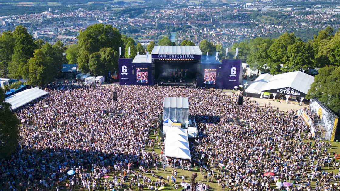 Un anniversaire réussi: Le Festival du Gurten frise les 100'000 entrées ...